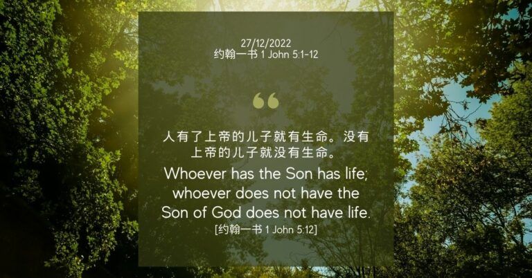 约翰一书 1 John 5:1-12 - FMC